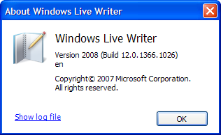 Windows Live Writer